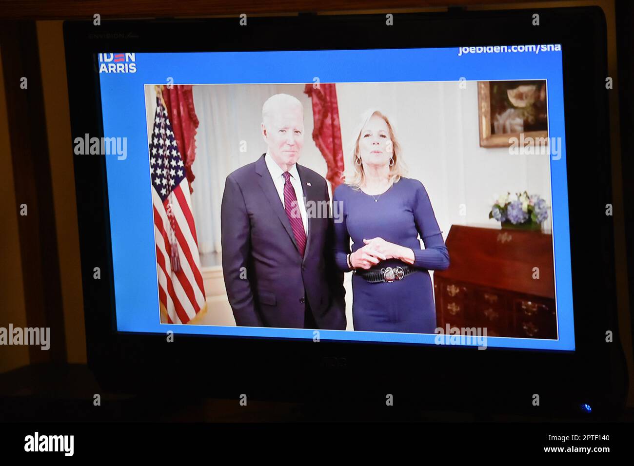 Washington, United States. 27th Apr, 2023. President Joe Biden and ...