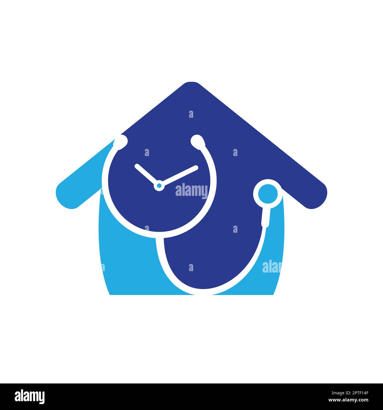 Medical time vector logo design template. Health and medical or ...