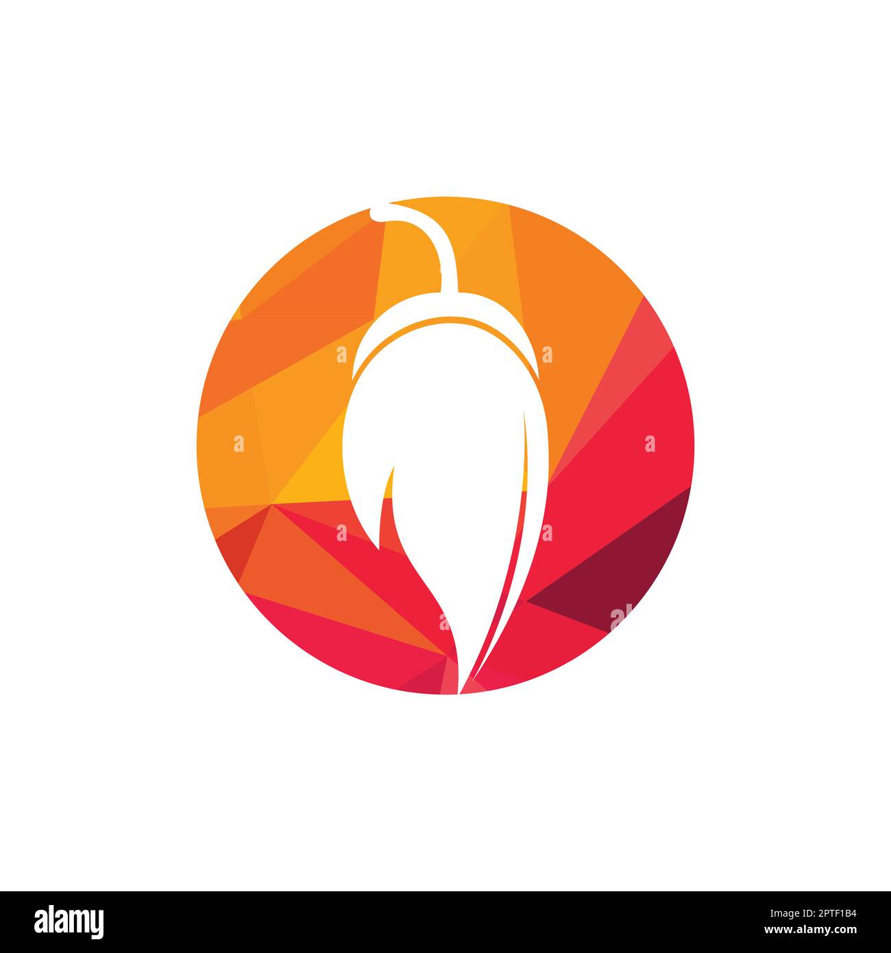 Chili hot and spicy food vector logo design inspiration. Chili pepper ...
