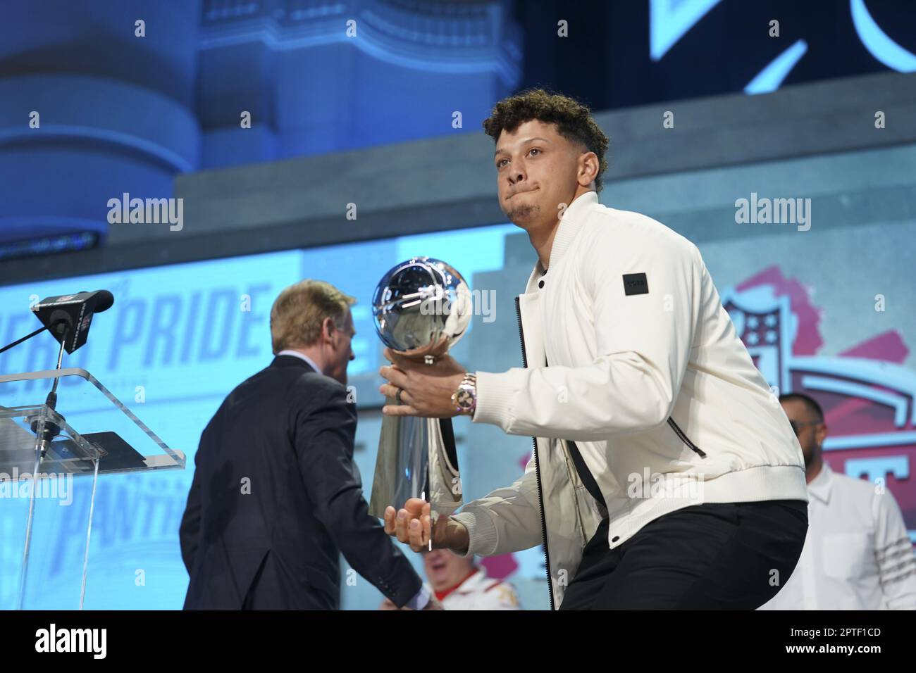 Patrick mahomes draft hi-res stock photography and images - Alamy