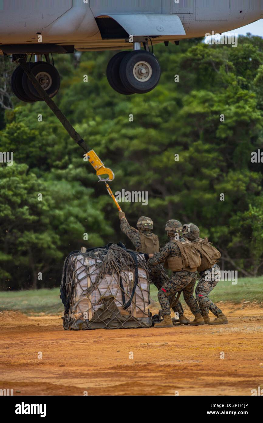 U.S. Marines with Combat Logistics Battalion 31, 31st Marine ...