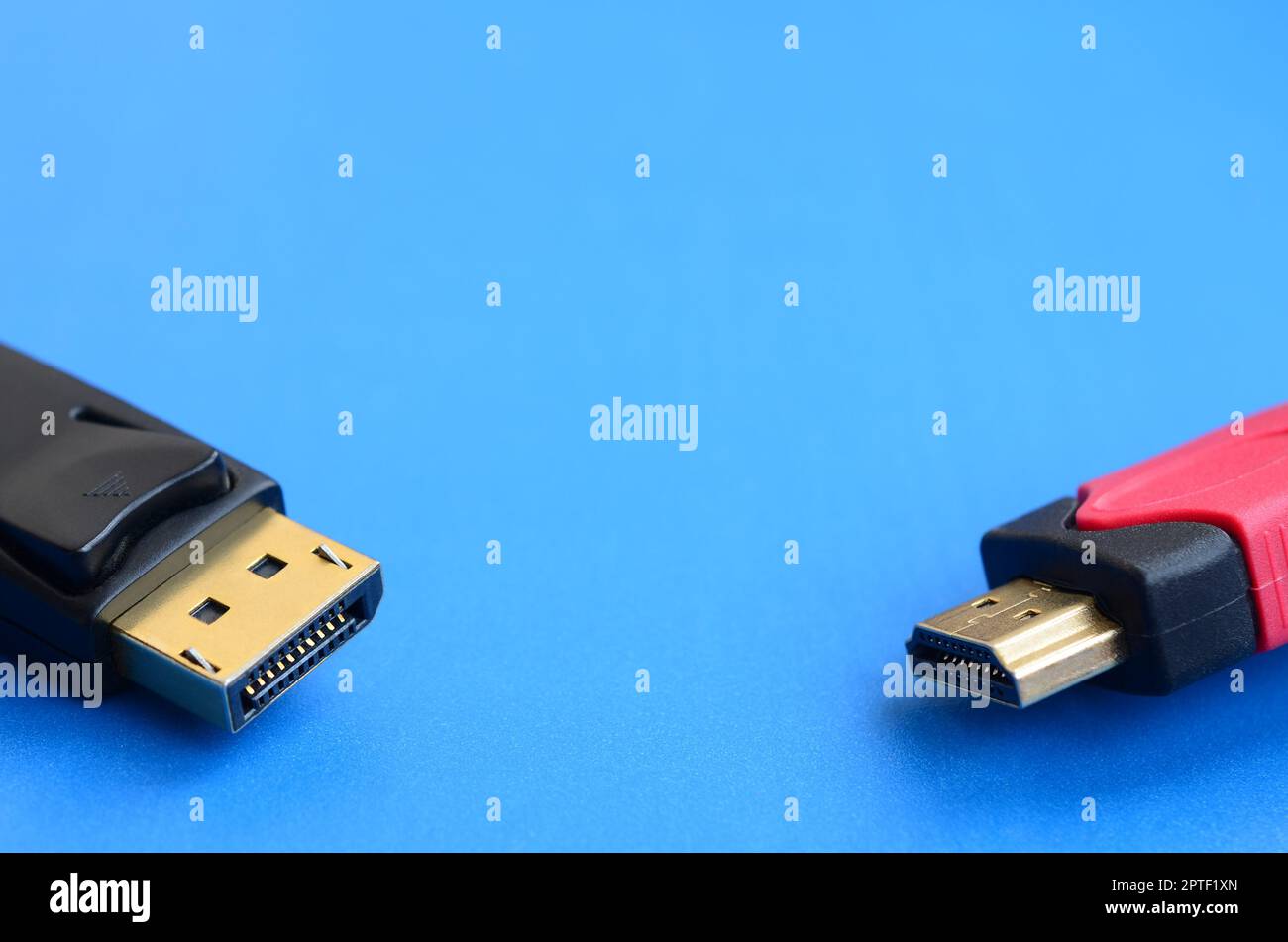 Audio video HDMI computer cable plug and 20-pin male DisplayPort gold ...