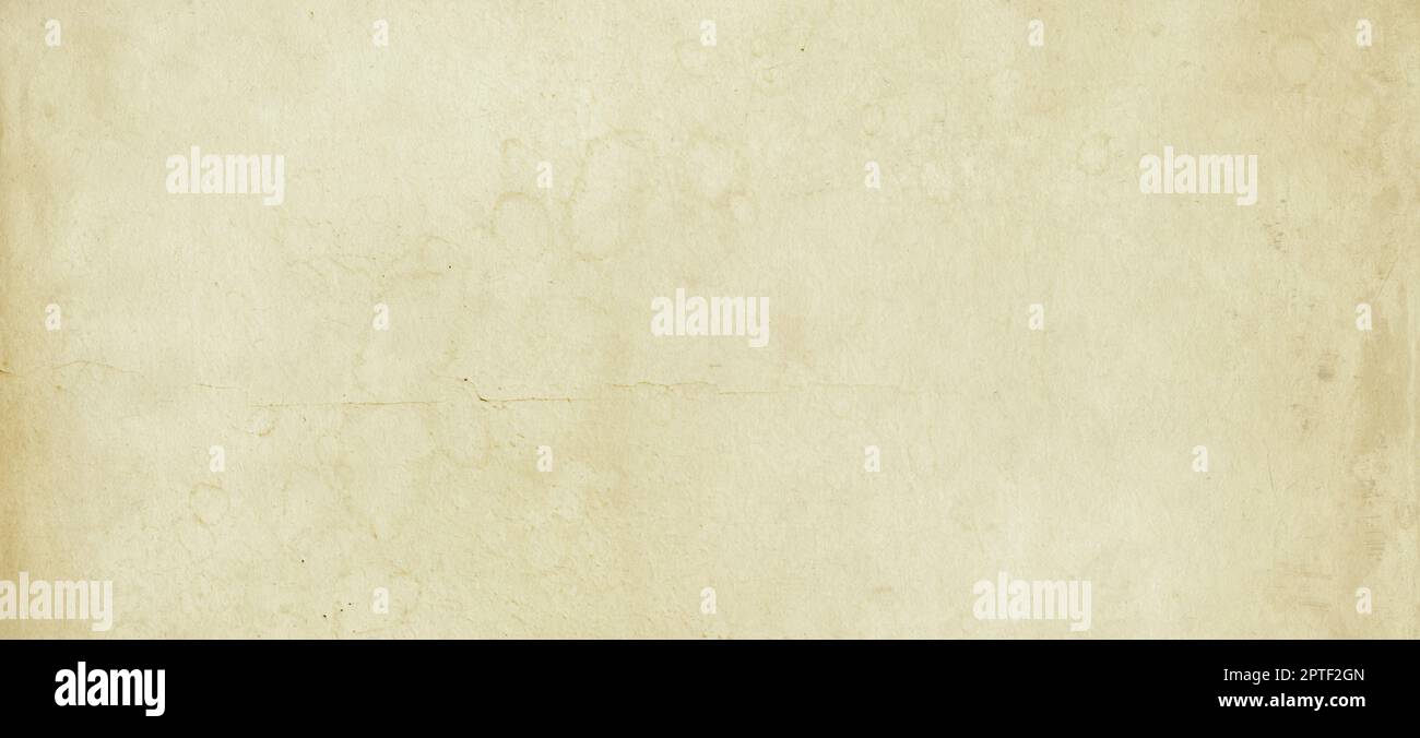 Old parchment paper. Horizontal banner texture wallpaper Stock Photo ...