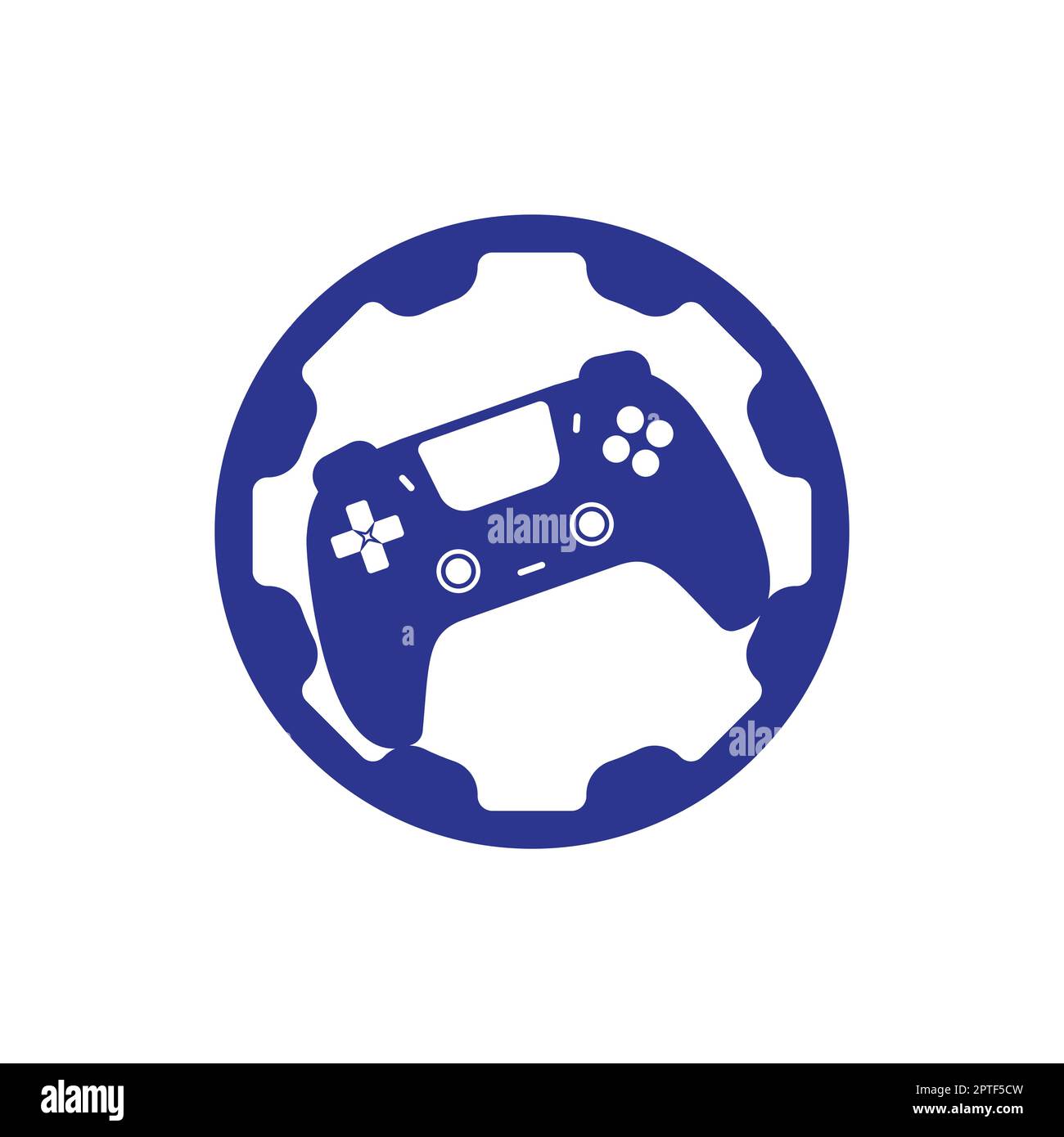 Game console repair vector logo design template Stock Vector Image ...
