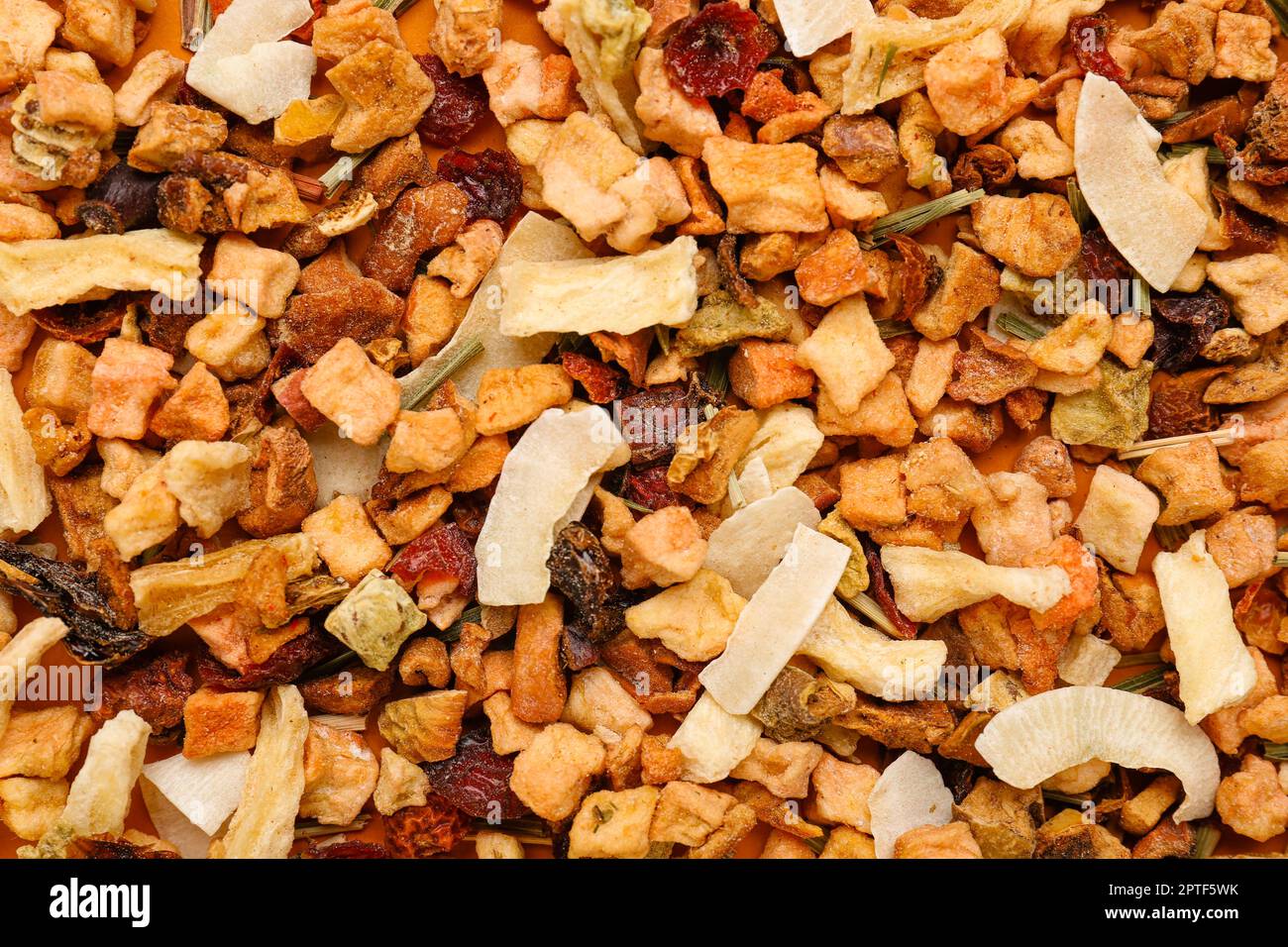 Dried fruit tea as background, closeup Stock Photo - Alamy