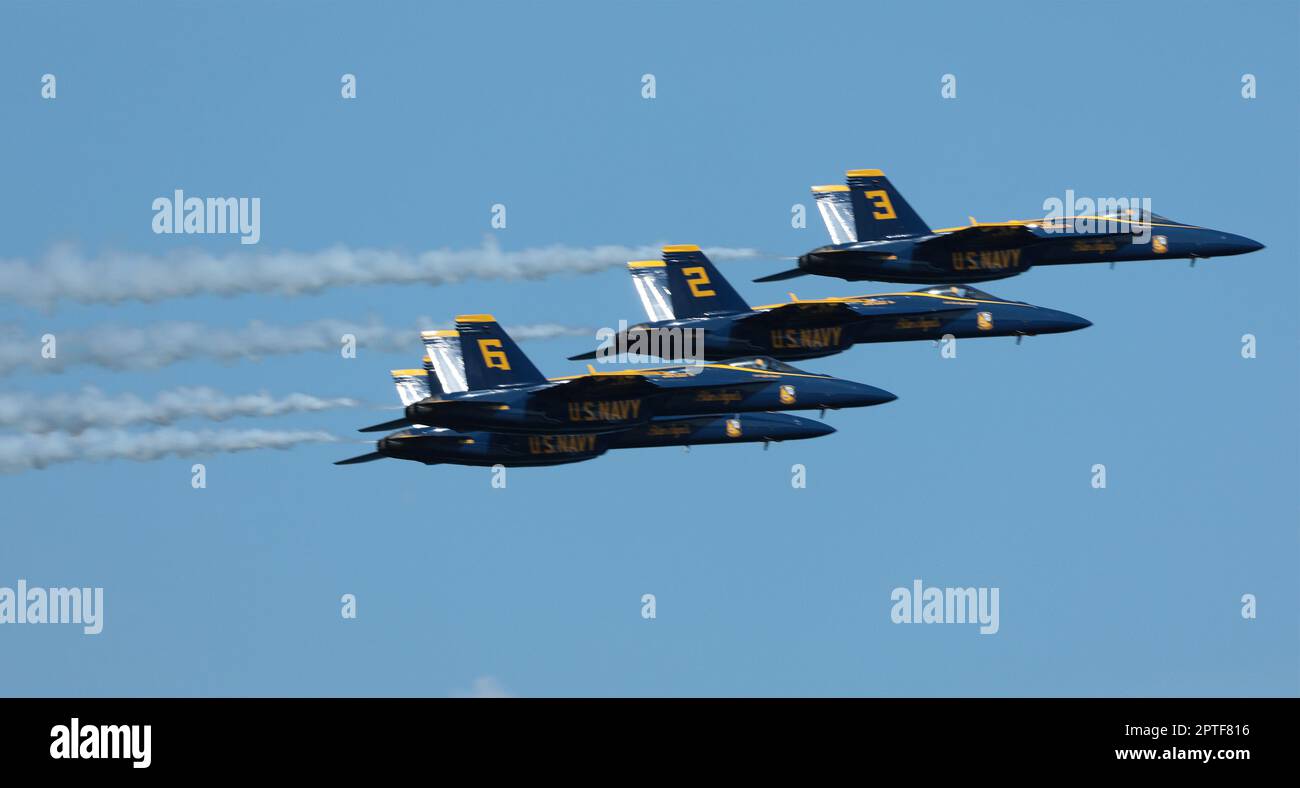 Fort Lauderdale, United States. 27th Apr, 2023. The U.S. Navy Blue ...