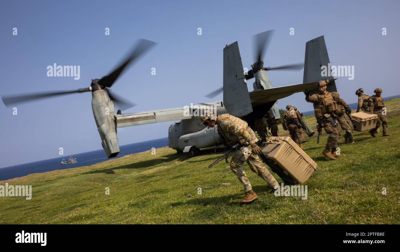 U.S. Marines, with 3d Littoral Combat Team, 3d Marine Littoral Regiment ...