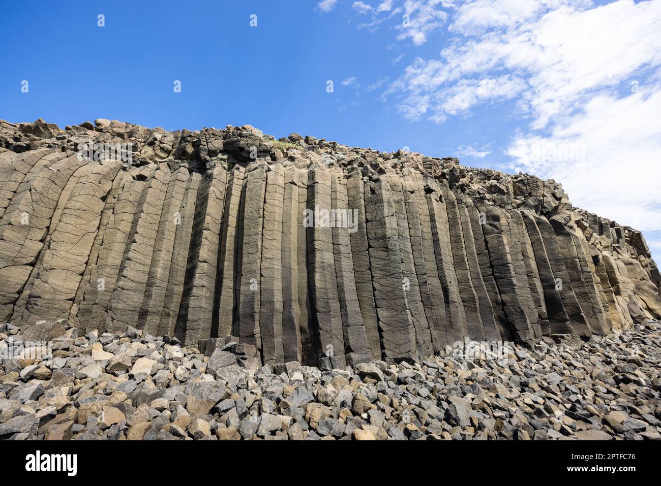Basalt in Chixi of Penghu Stock Photo - Alamy