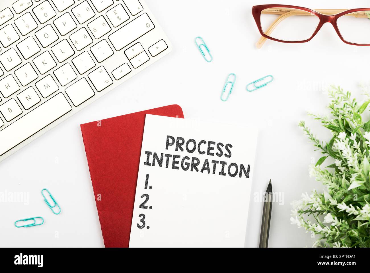 Text caption presenting Process Integration, Internet Concept ...