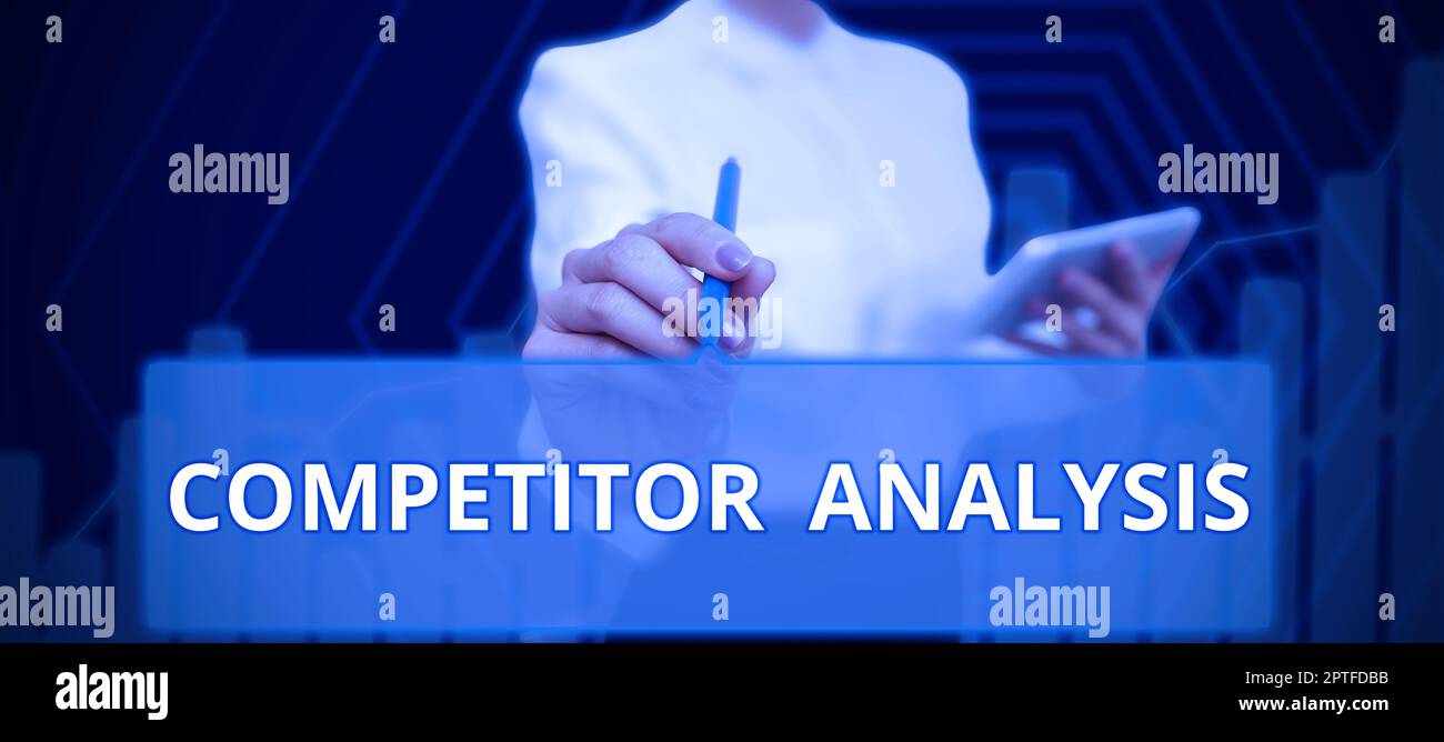 Conceptual display Competitor Analysis, Business idea Determine the ...