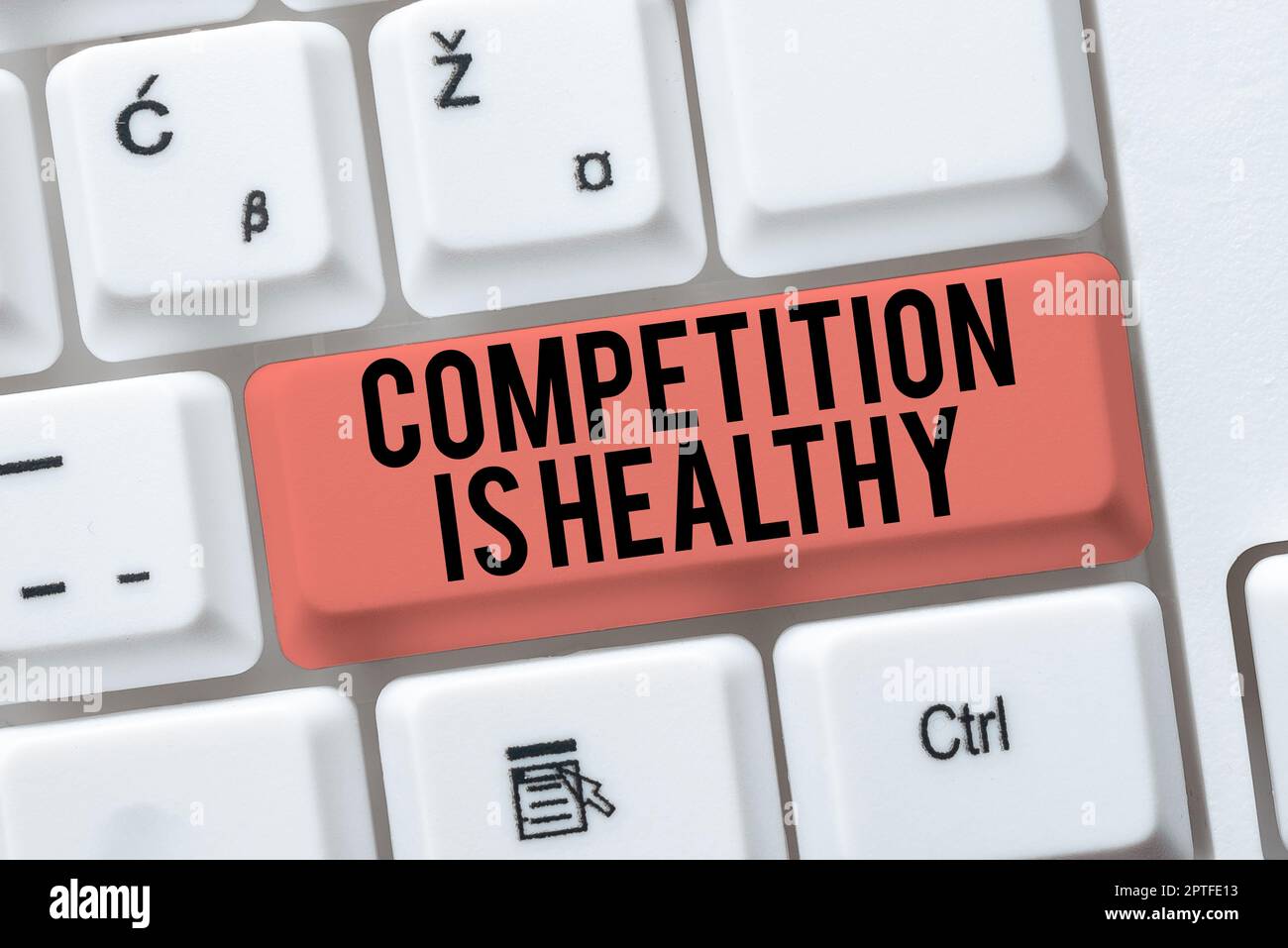 Conceptual display Competition Is Healthy, Word for Rivalry is good in ...