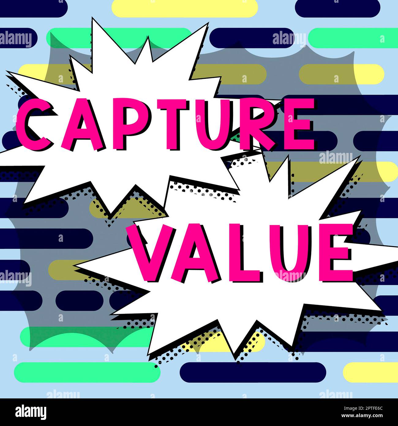 Conceptual caption Capture Value, Internet Concept Customer ...
