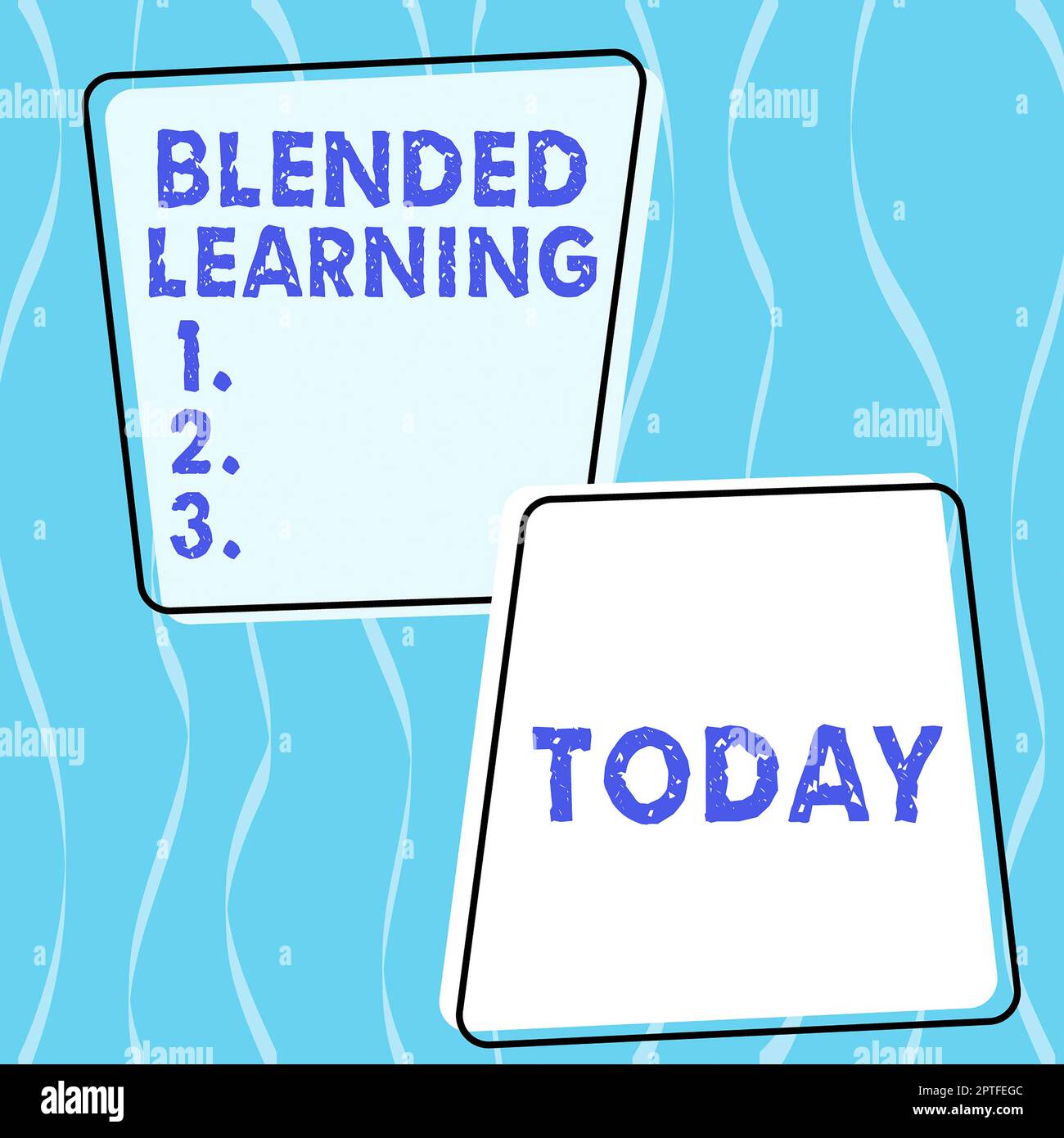 Sign displaying Blended Learning, Word Written on combines traditional ...