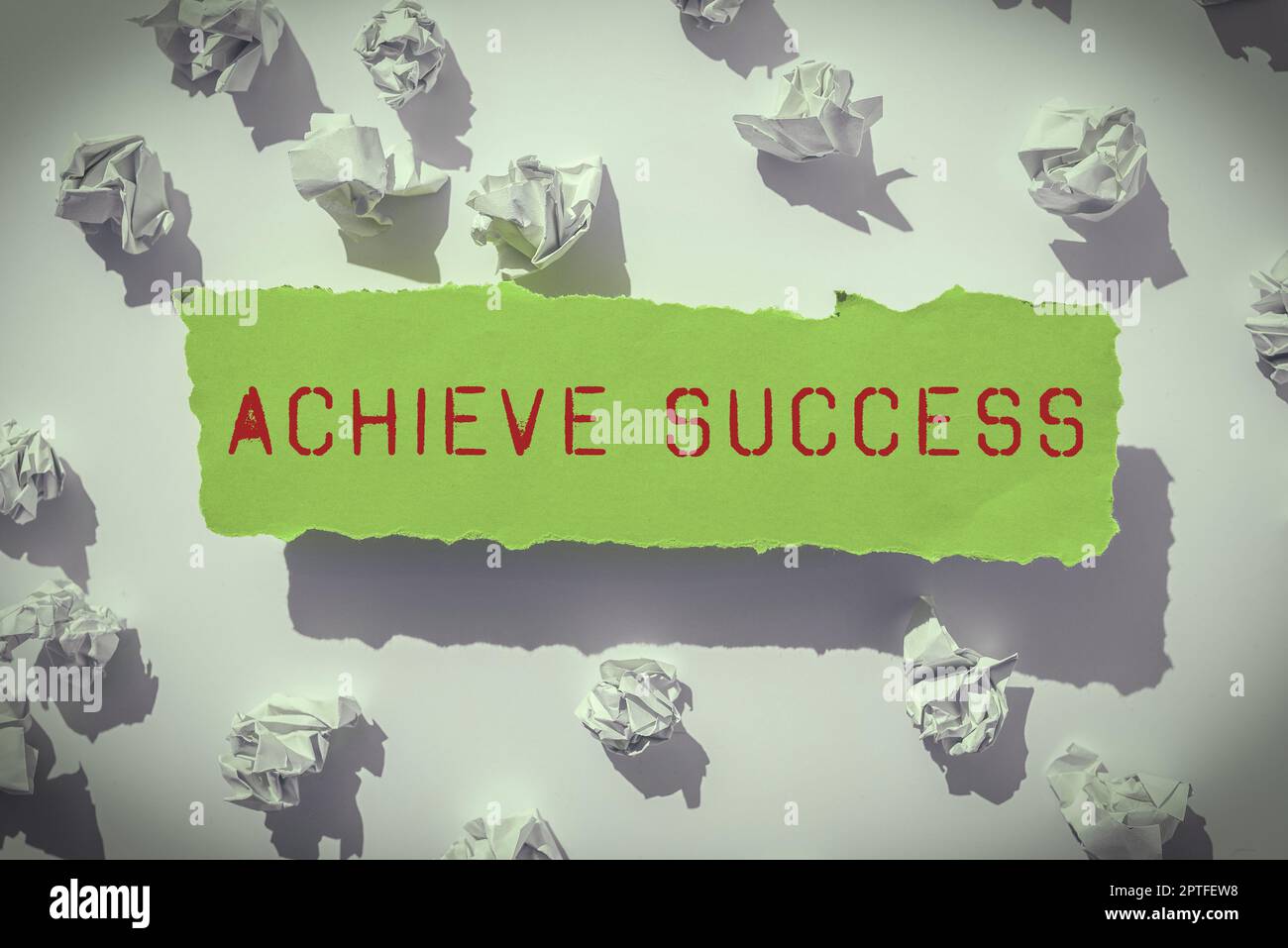 Conceptual display Achieve Success, Concept meaning to attain a desired ...