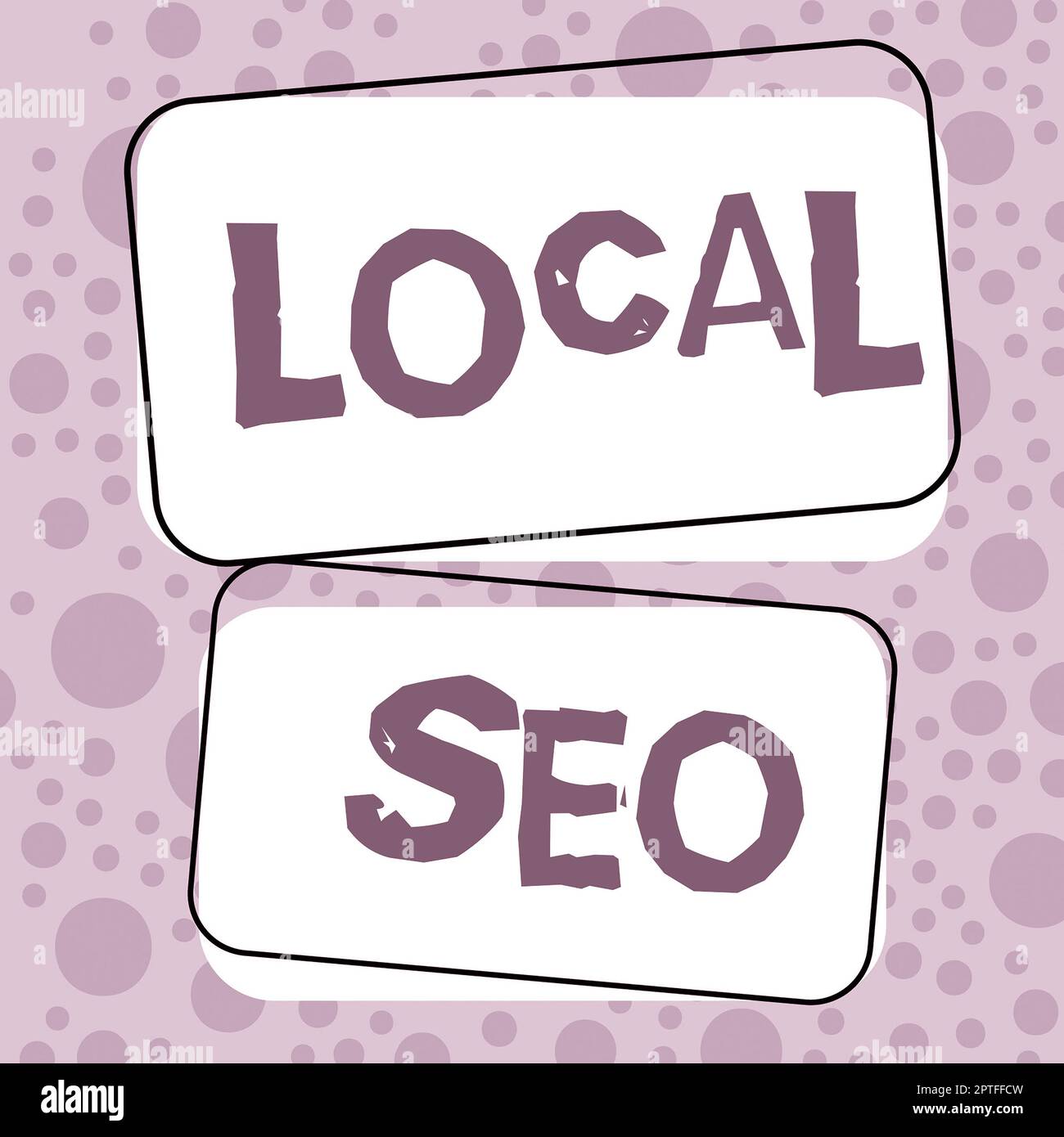 Handwriting text Local Seo, Word Written on This is an effective way of ...