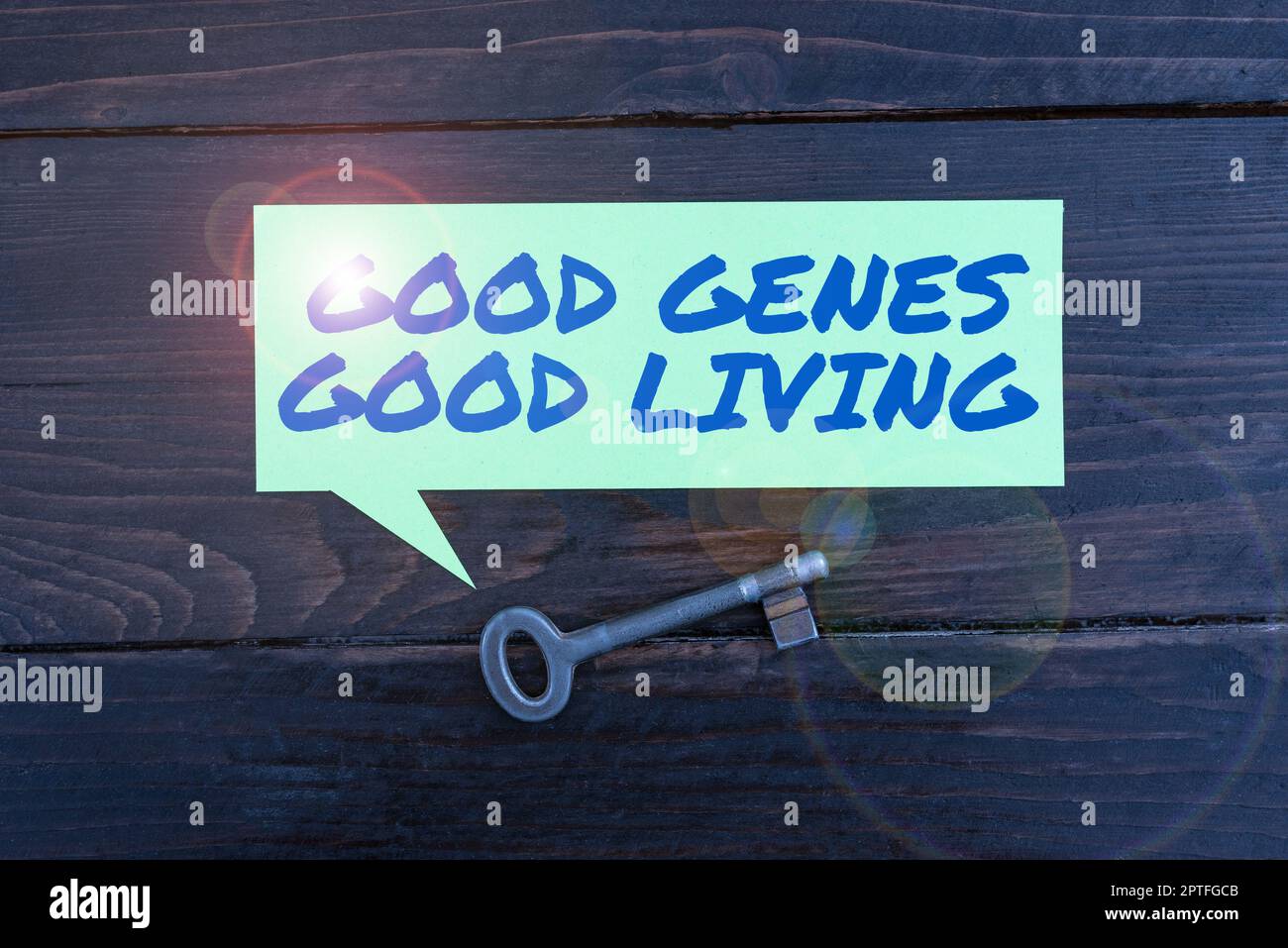 Handwriting text Good Genes Good Living, Business idea Inherited ...