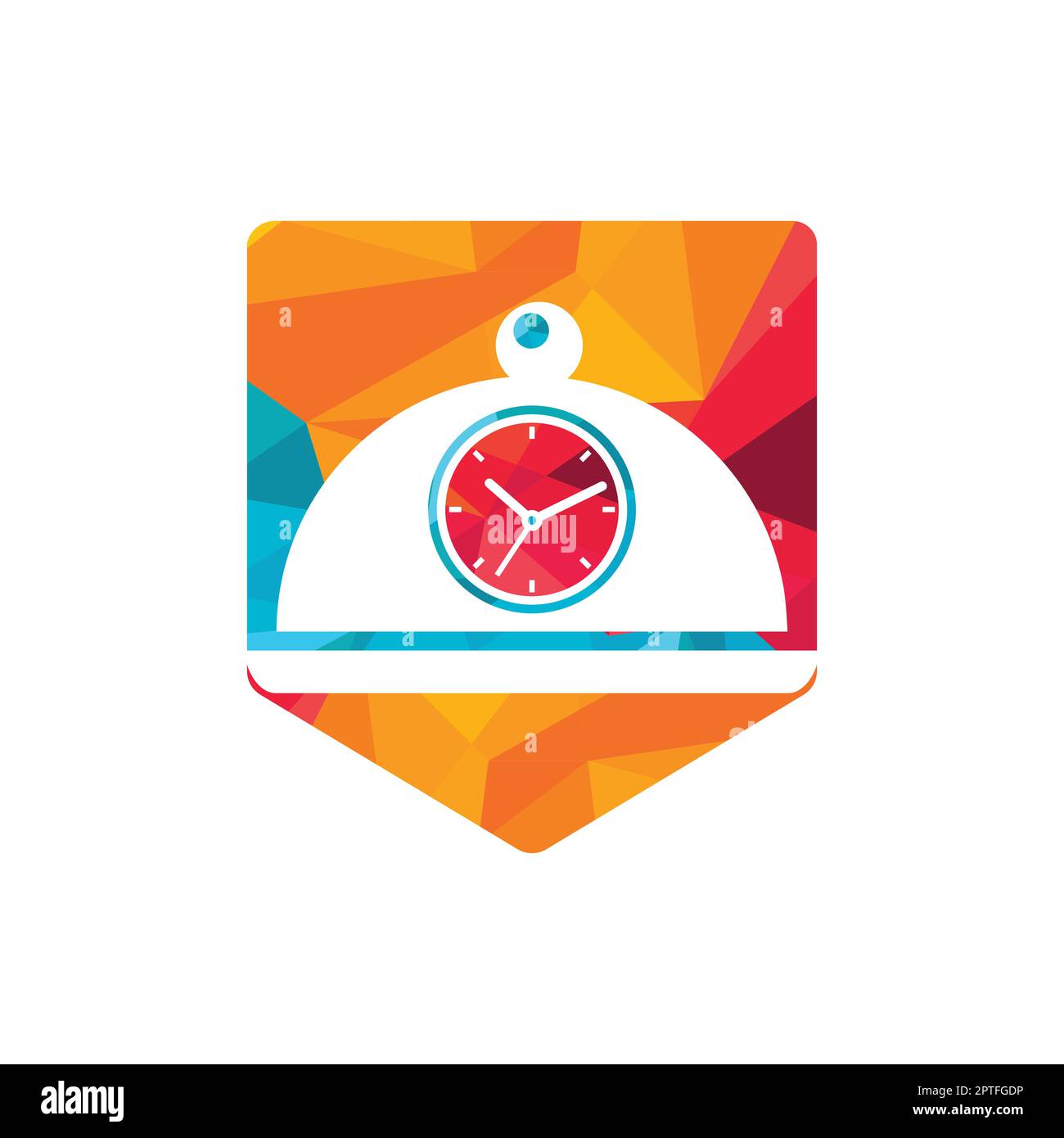 Food time vector logo design template Stock Vector Image & Art - Alamy