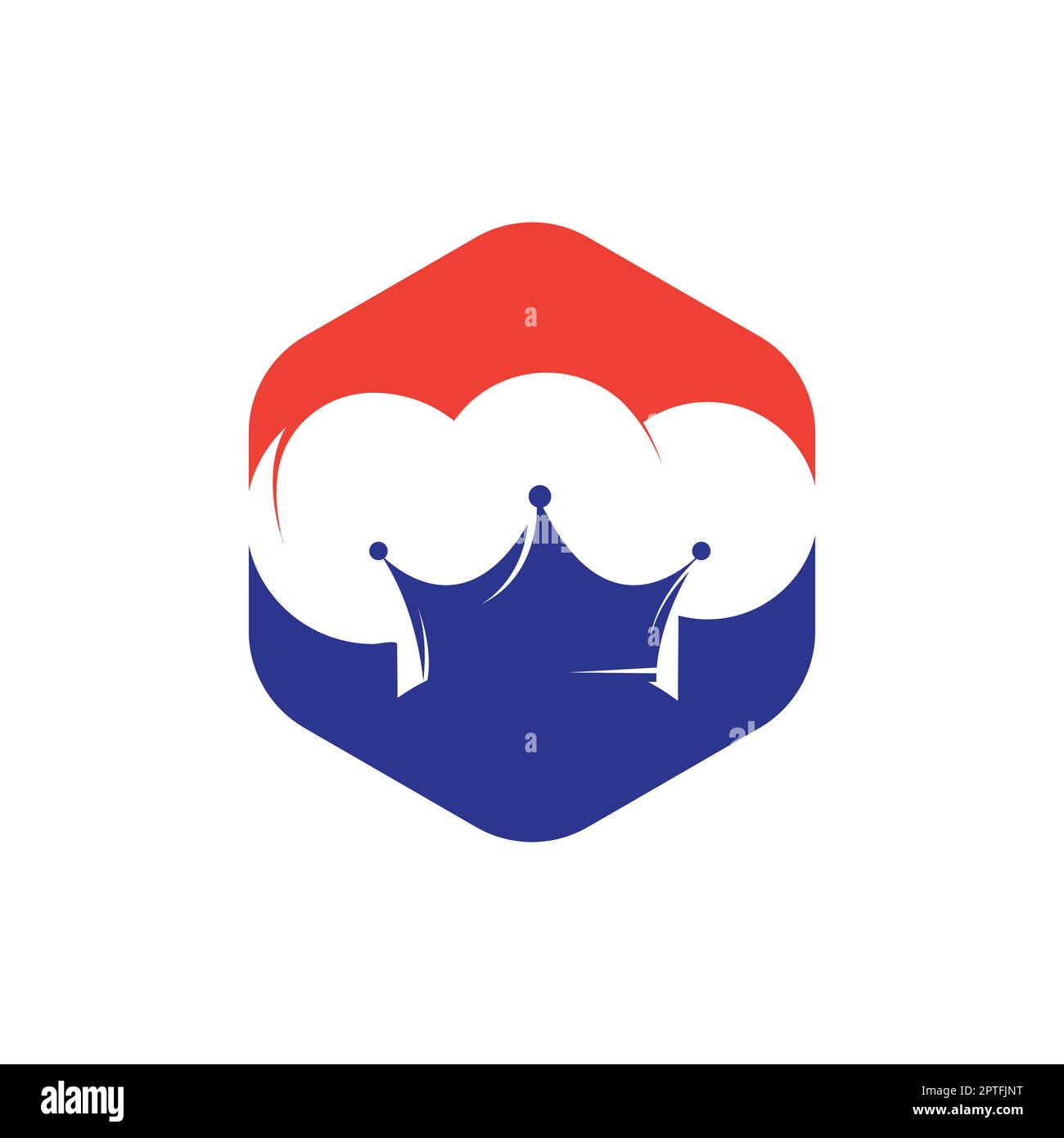 King chef vector logo design template. Chef hat and crown icon logo ...