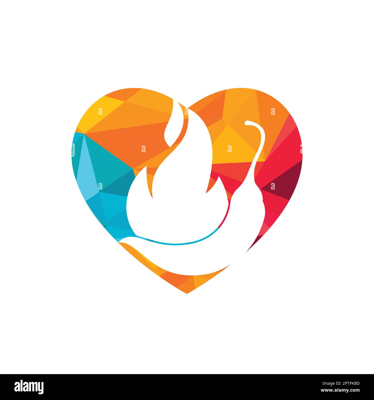 Hot Chili vector logo design concept. Fire Chili logo symbol, Spice ...