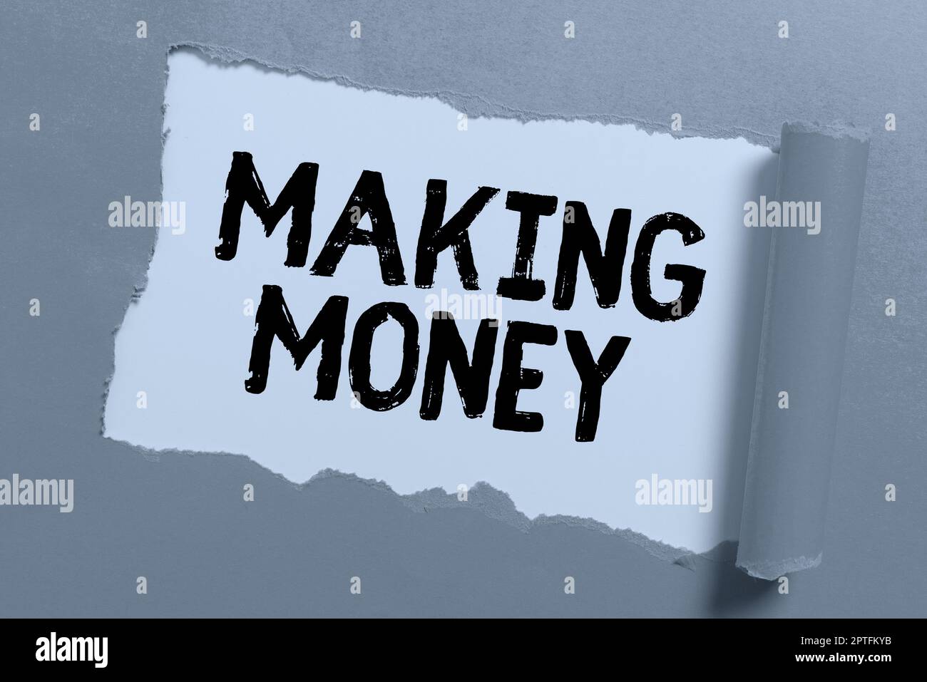 Sign displaying Making Money, Business concept Giving the opportunity ...