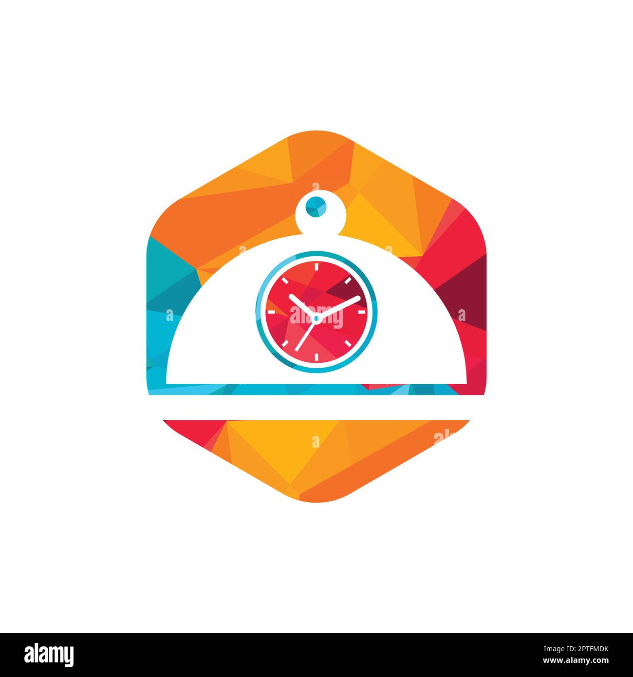 Food time vector logo design template Stock Vector Image & Art - Alamy