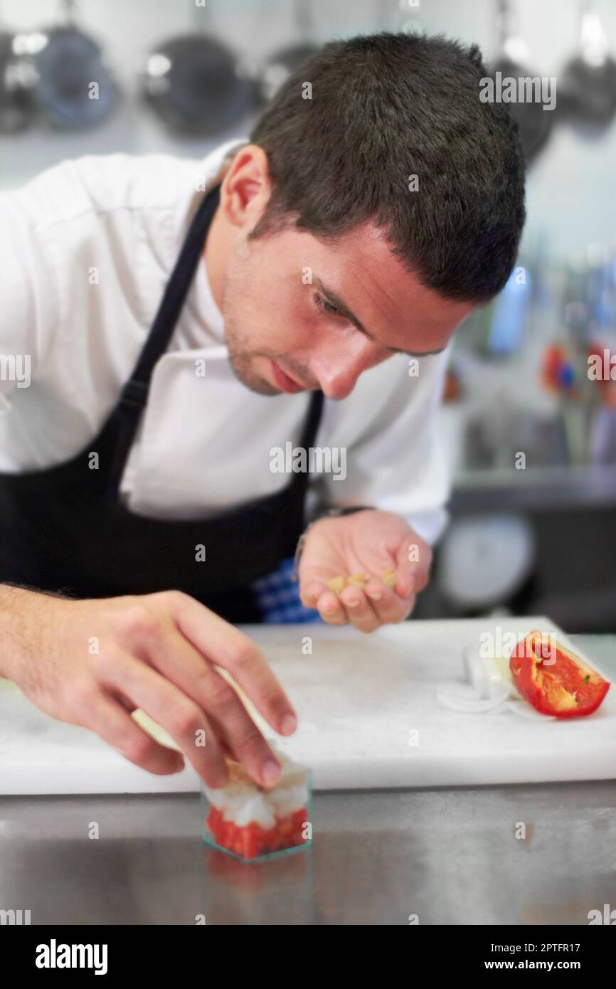 Preparing appetizers hi-res stock photography and images - Alamy