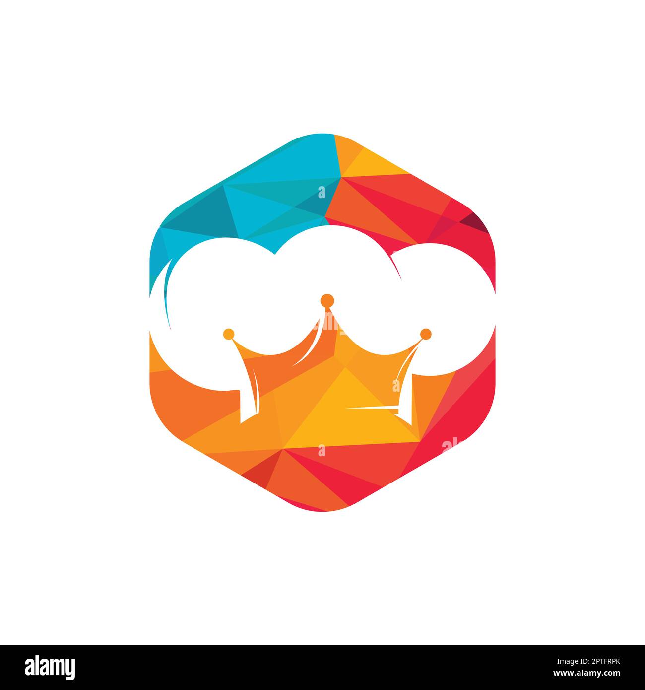 King chef vector logo design template. Chef hat and crown icon logo ...