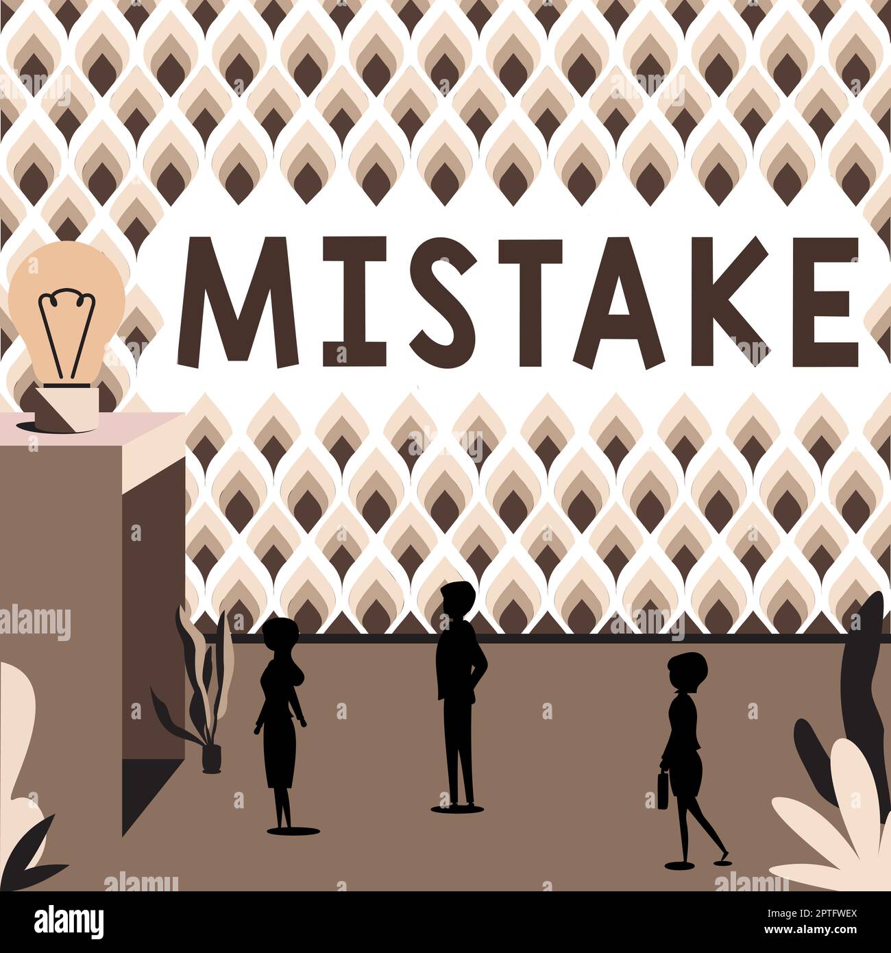 Text showing inspiration Mistake, Business approach misconception about ...