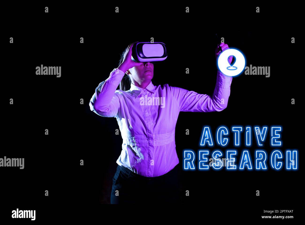 Text showing inspiration Active Research, Business idea Simultaneous ...