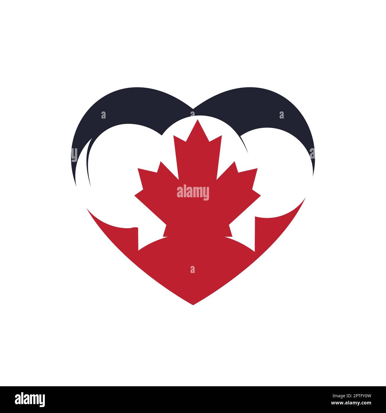 Canadian chef vector logo design template. Maple leaf with chef hat ...