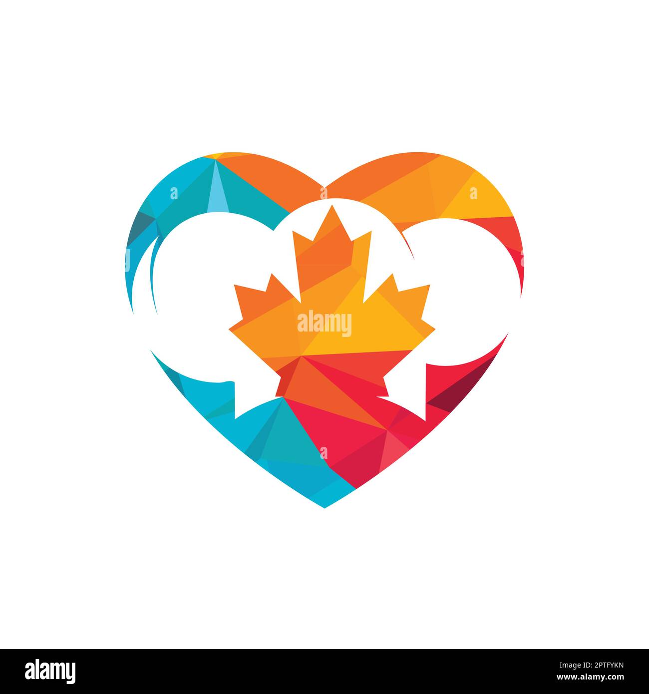 Canadian chef vector logo design template. Maple leaf with chef hat ...
