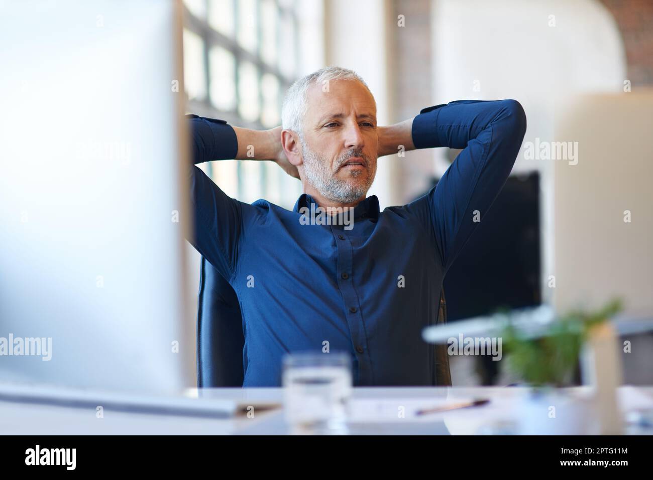 Working toward career goals. businesspeople in the office Stock Photo ...