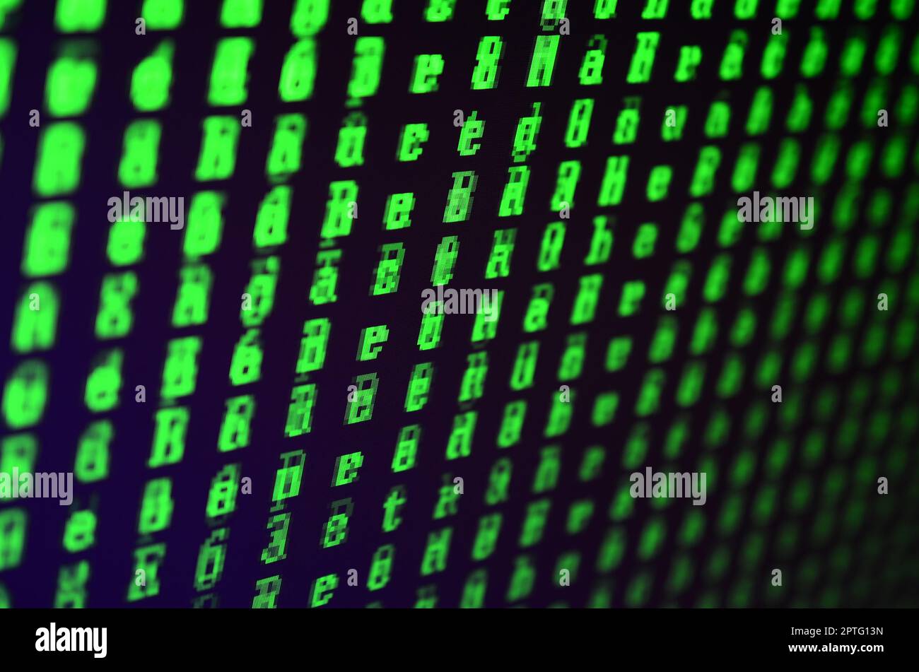 Abstract data concept random hi-res stock photography and images - Alamy