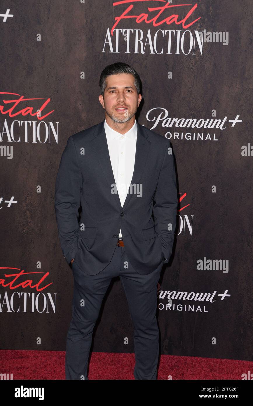 Walter Perez attends the premiere event for Paramount+’s Fatal ...