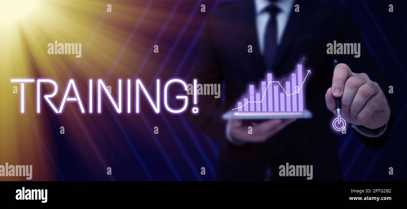Conceptual caption Training, Business showcase An activity occurred ...