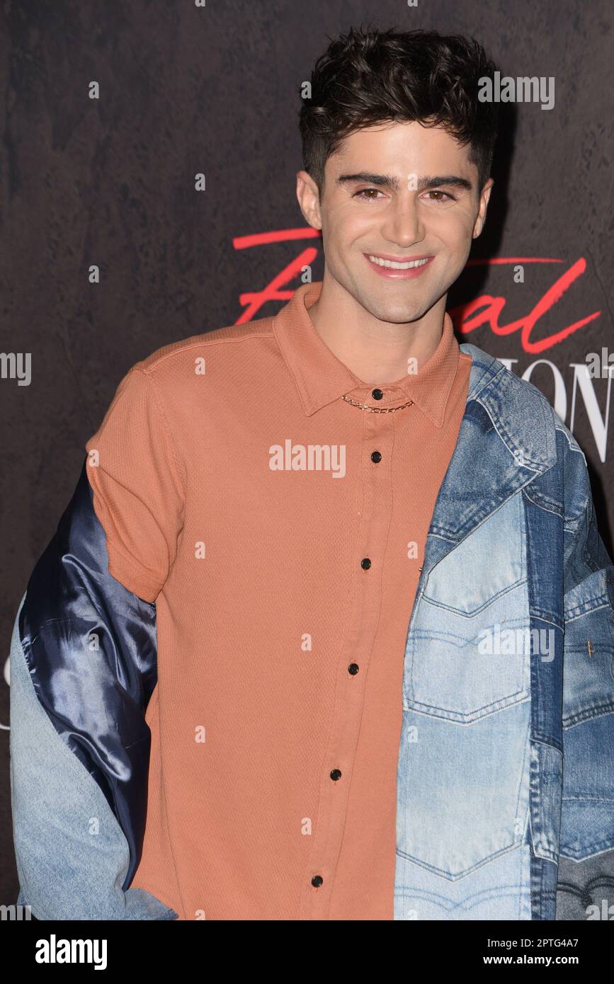 Max Ehrich attends the premiere event for Paramount+’s Fatal Attraction ...