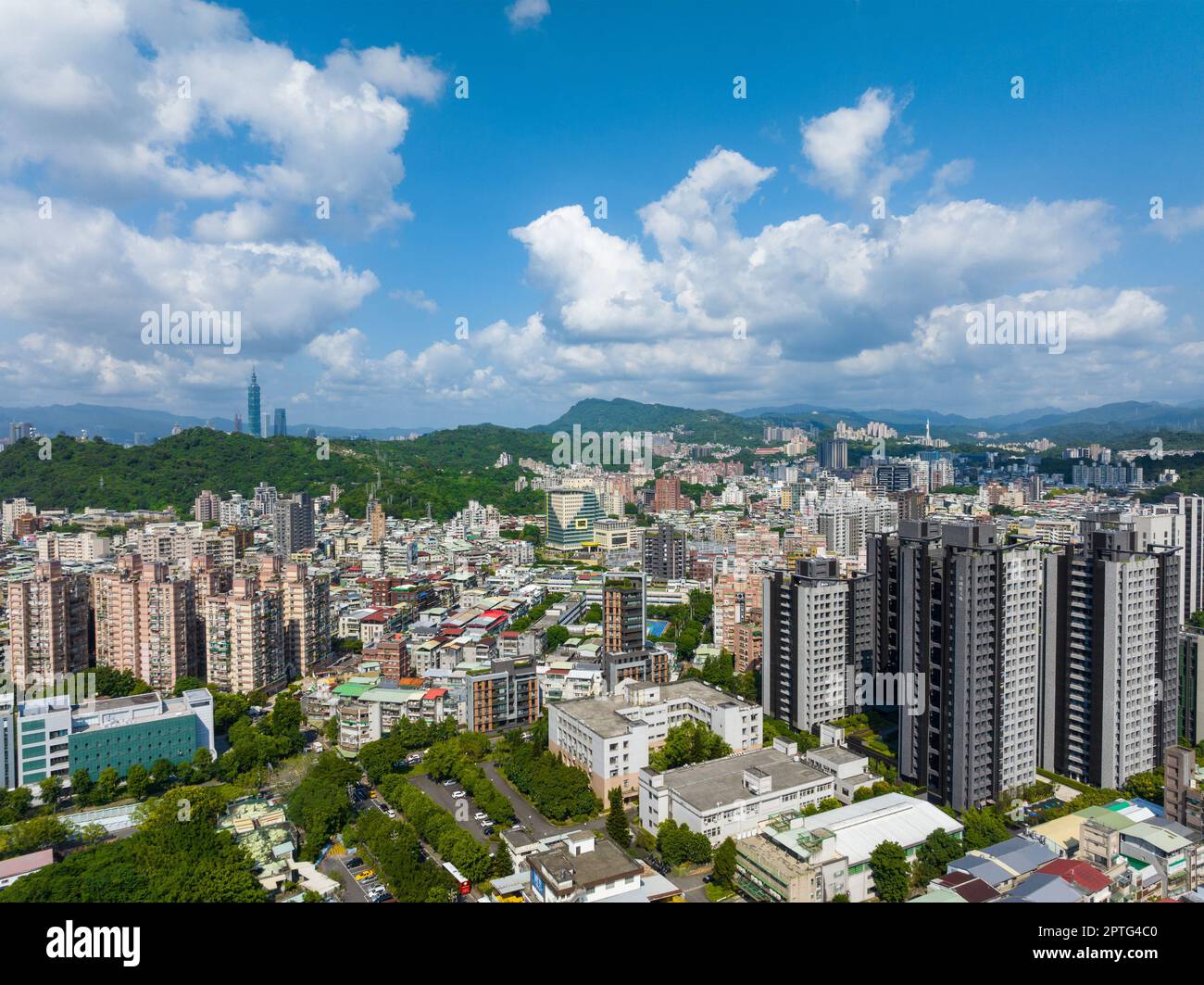 Taipei, Taiwan 23 September 2022: Taipei city downtown Stock Photo - Alamy