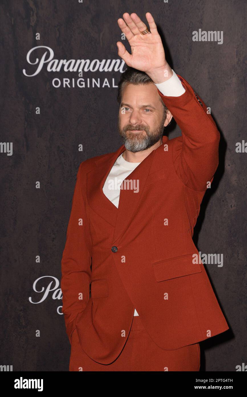 Joshua Jackson attends the premiere event for Paramount+’s Fatal ...