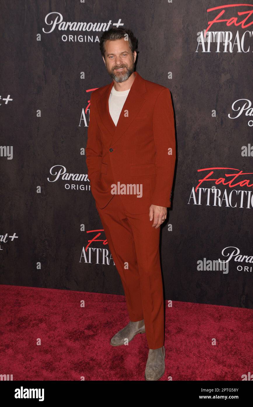 Joshua Jackson attends the premiere event for Paramount+’s Fatal ...