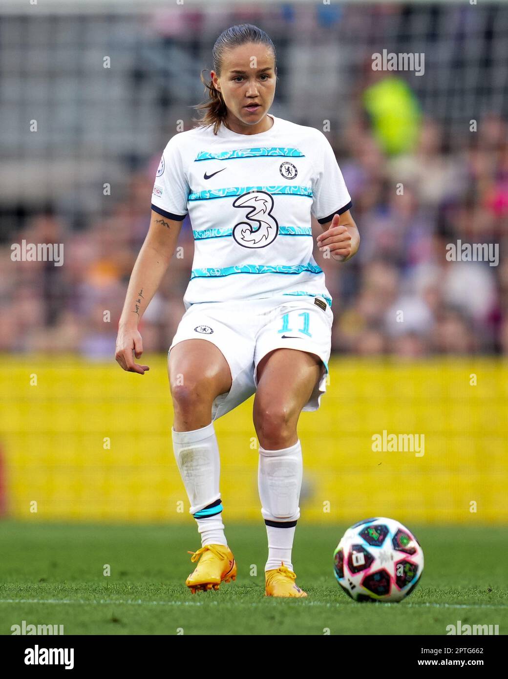 Guro Reiten of Chelsea FC during the UEFA Womens Champions League match ...