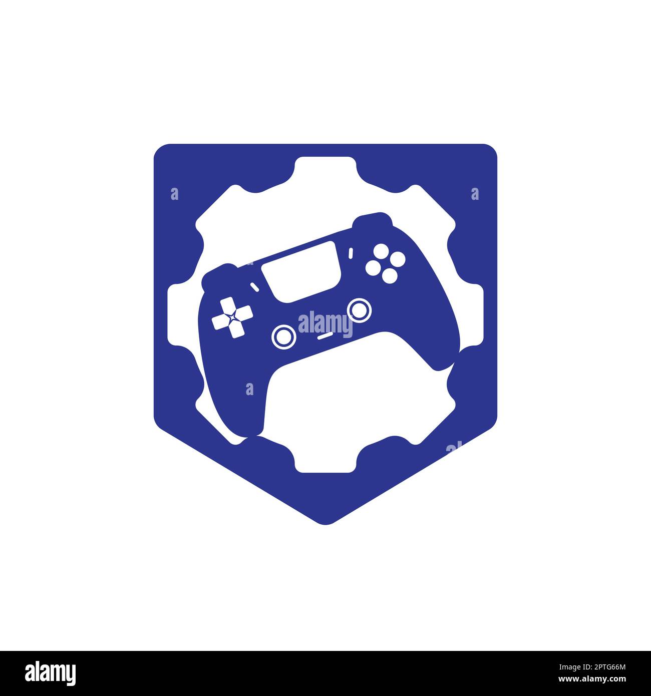 Game console repair vector logo design template Stock Vector Image ...