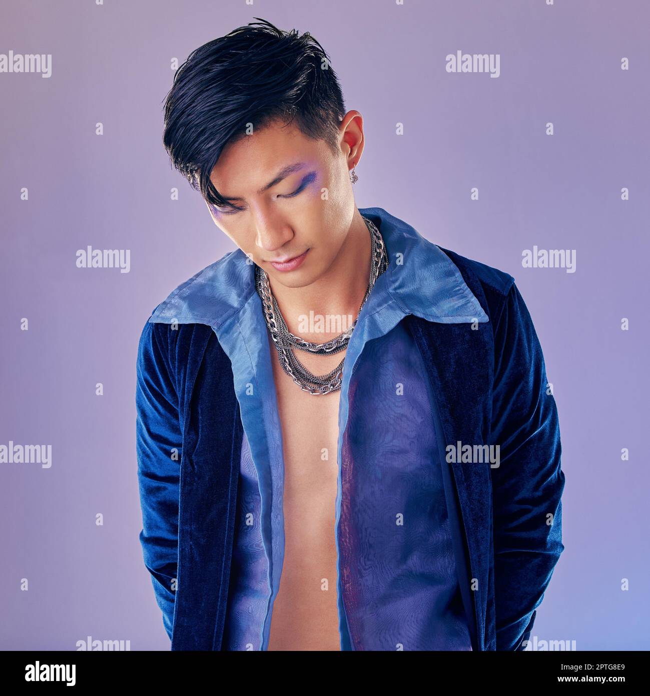 Male Pop Art Makeup