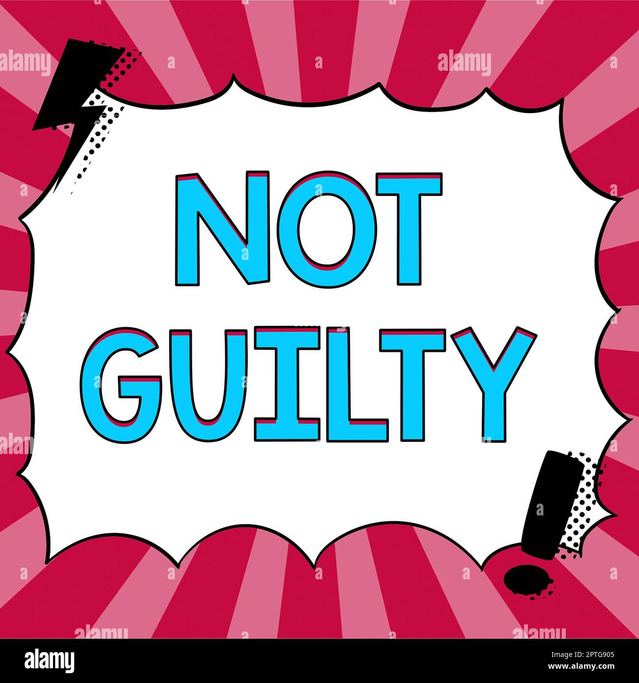 Inspiration showing sign Not Guilty, Internet Concept someone is ...