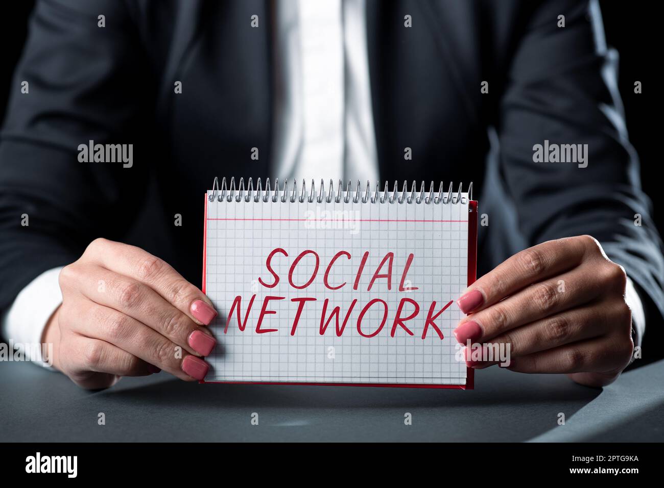 Conceptual caption Social Network, Internet Concept a framework of ...