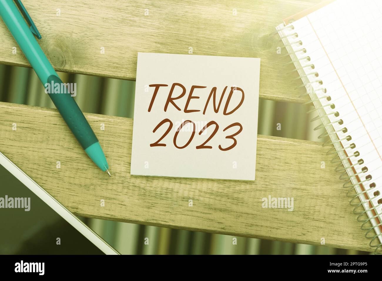 Inspiration showing sign Trend 2023, Conceptual photo things that is ...