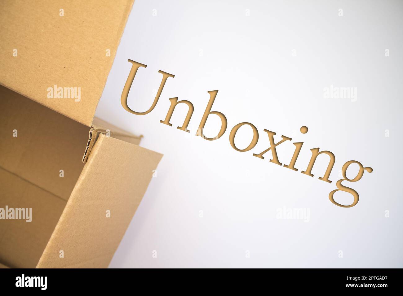 Consumerism unboxing hi-res stock photography and images - Alamy