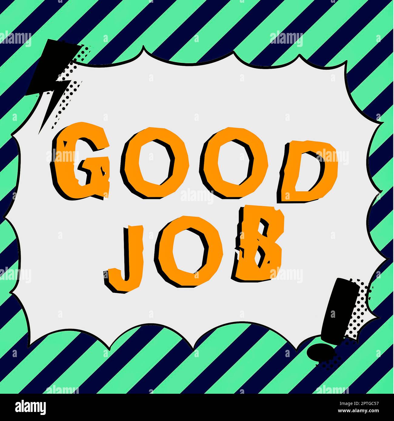 Writing displaying text Good Job, Business approach encourage someone ...