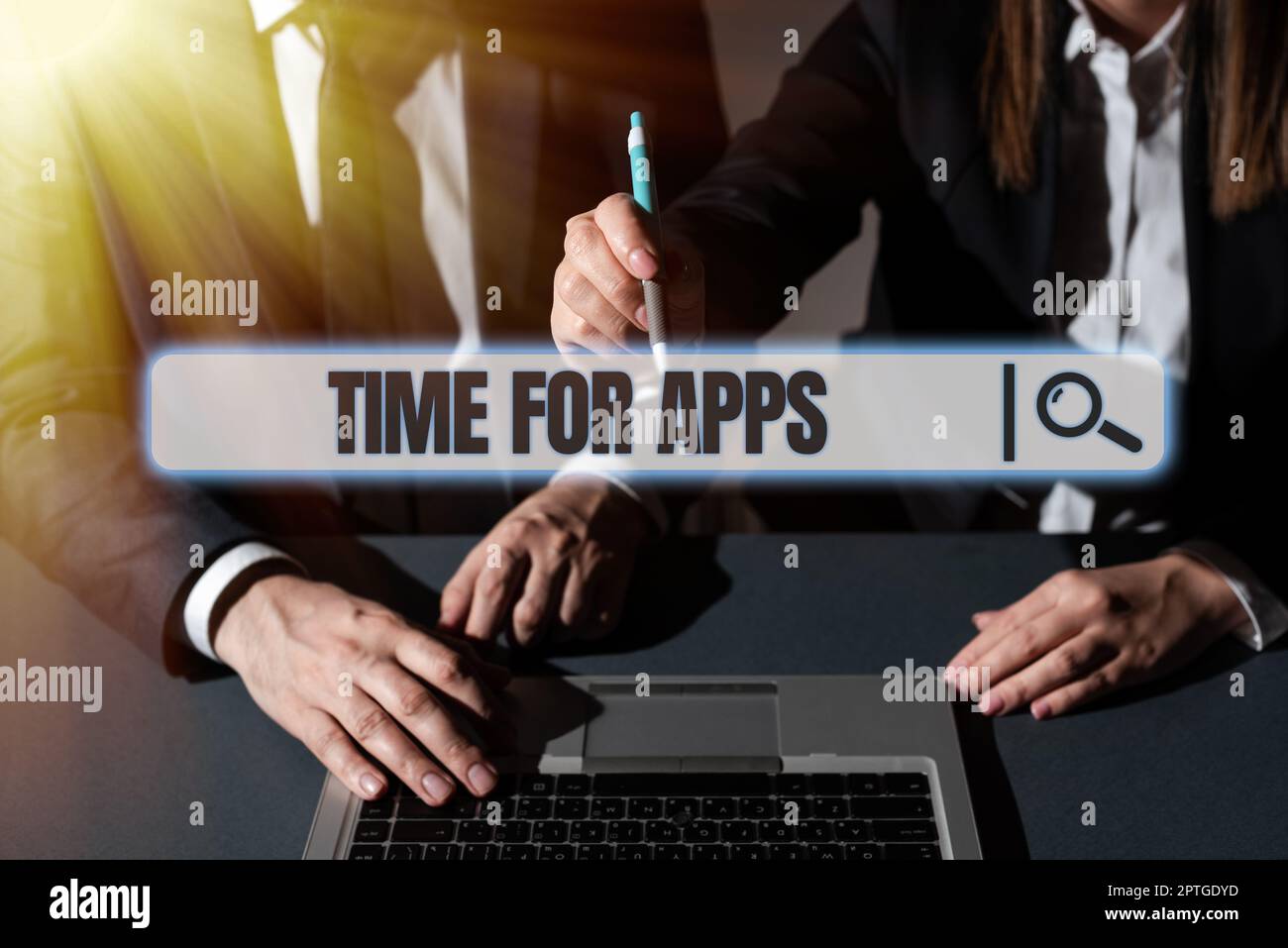 Sign displaying Time For Apps, Word for make use of application or ...