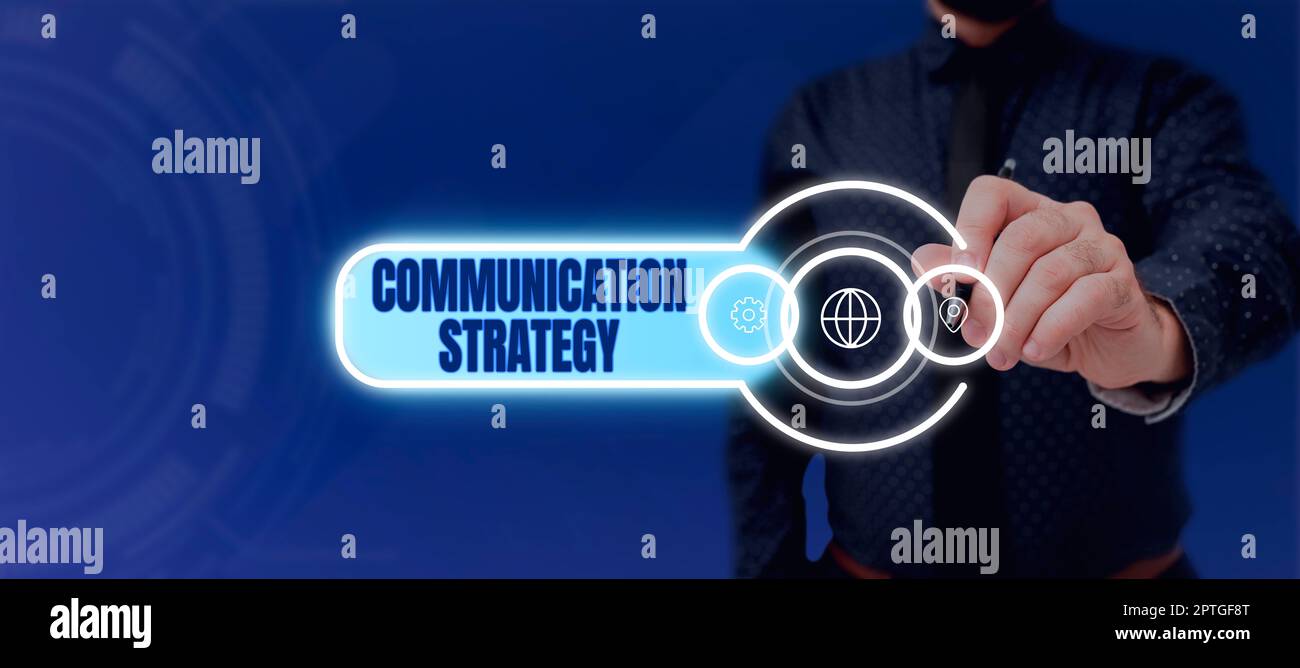 Conceptual display Communication Strategy, Business overview Verbal ...
