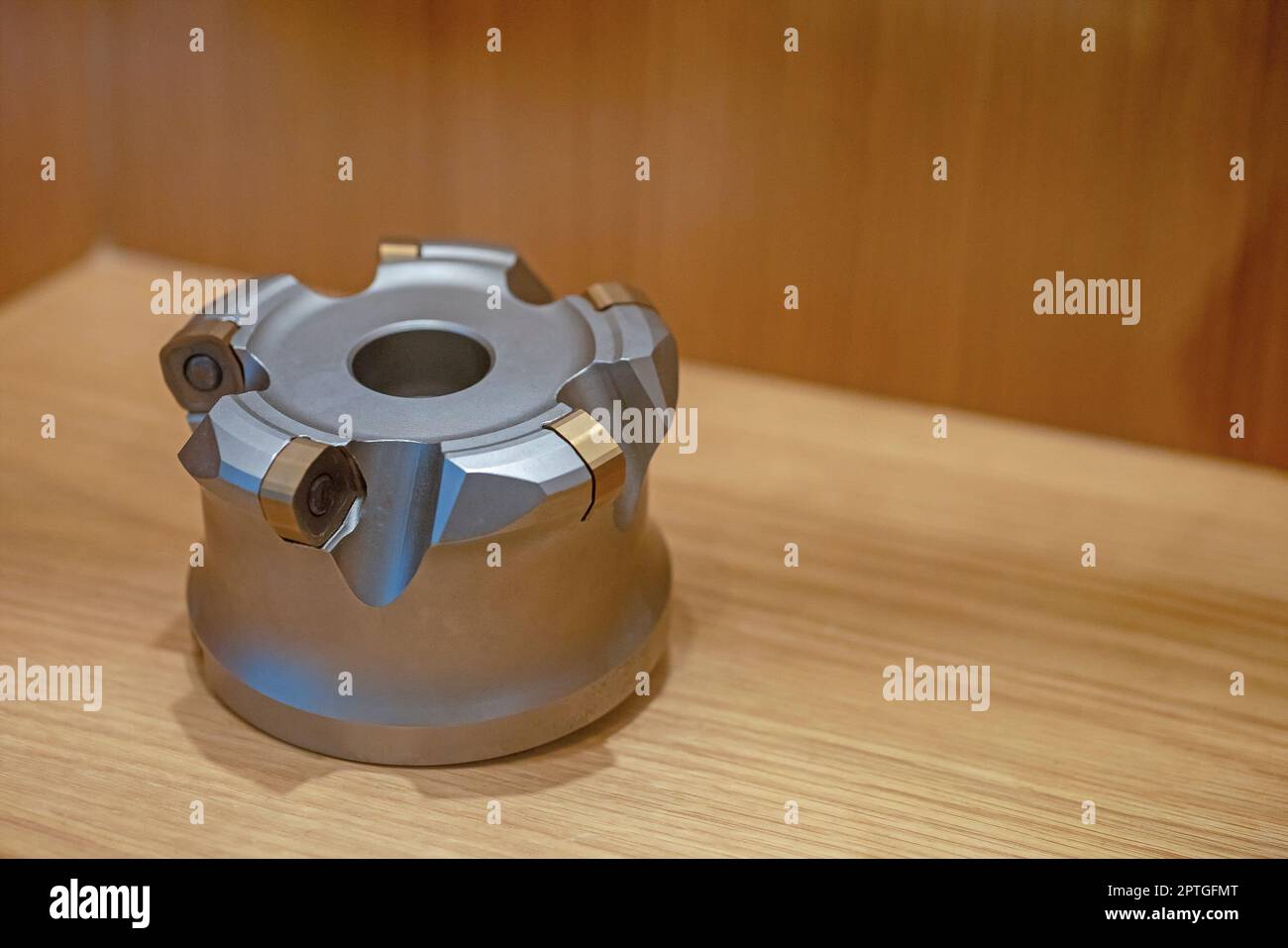 Indexable tool on the table for cnc machines Stock Photo - Alamy